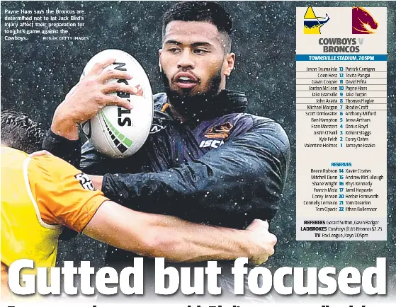 Gutted but focused - PressReader