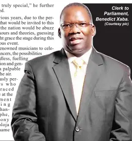 Parly opening performers remain secret - PressReader