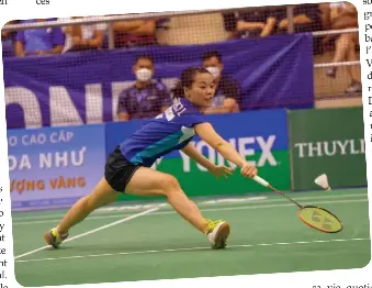 Thùy Linh, la badiste dans les pas de Tiên Minh - PressReader