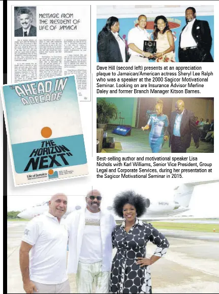 Sagicor Motivation­al Seminar — an inspiratio­nal force - PressReader