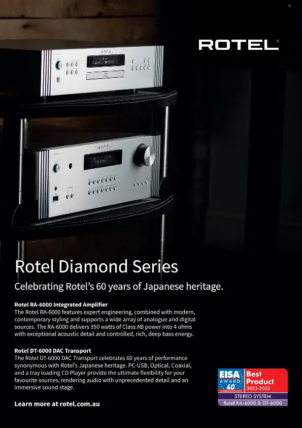 Rotel Diamond Series - PressReader