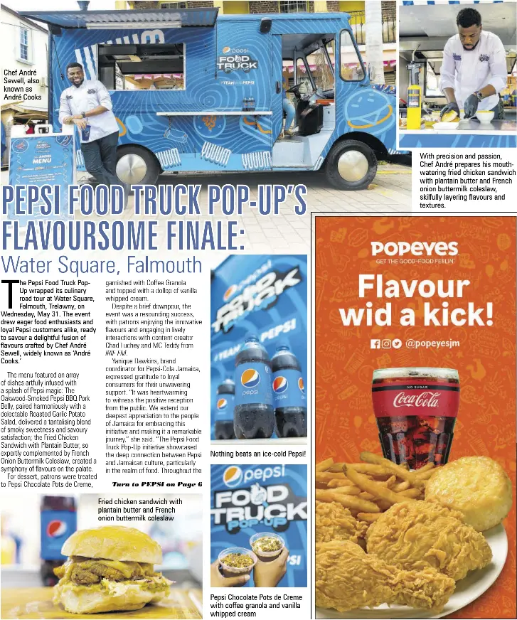 PEPSI FOOD TRUCK POP-UP’S FLAVOURSOM­E FINALE: - PressReader