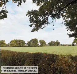 No to proposals for film studios - PressReader