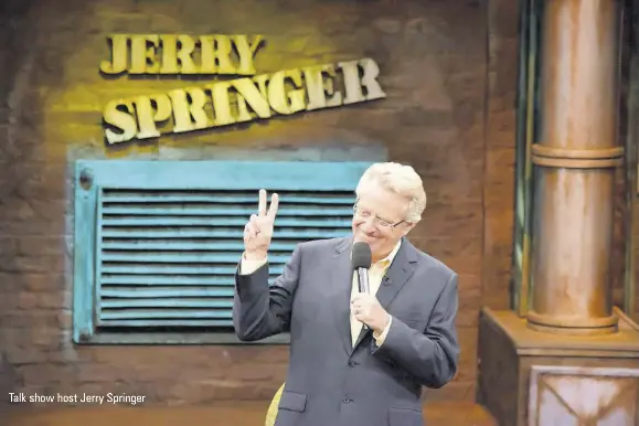 Mr Lexx ‘buss’ Jerry Springer - PressReader