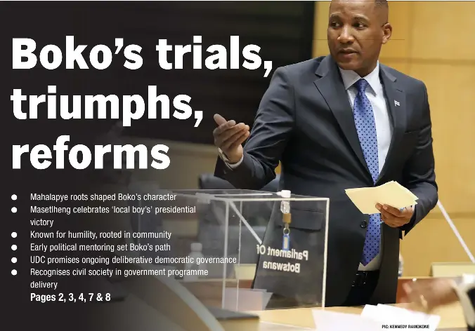 Boko’s trials, triumphs, reforms - PressReader