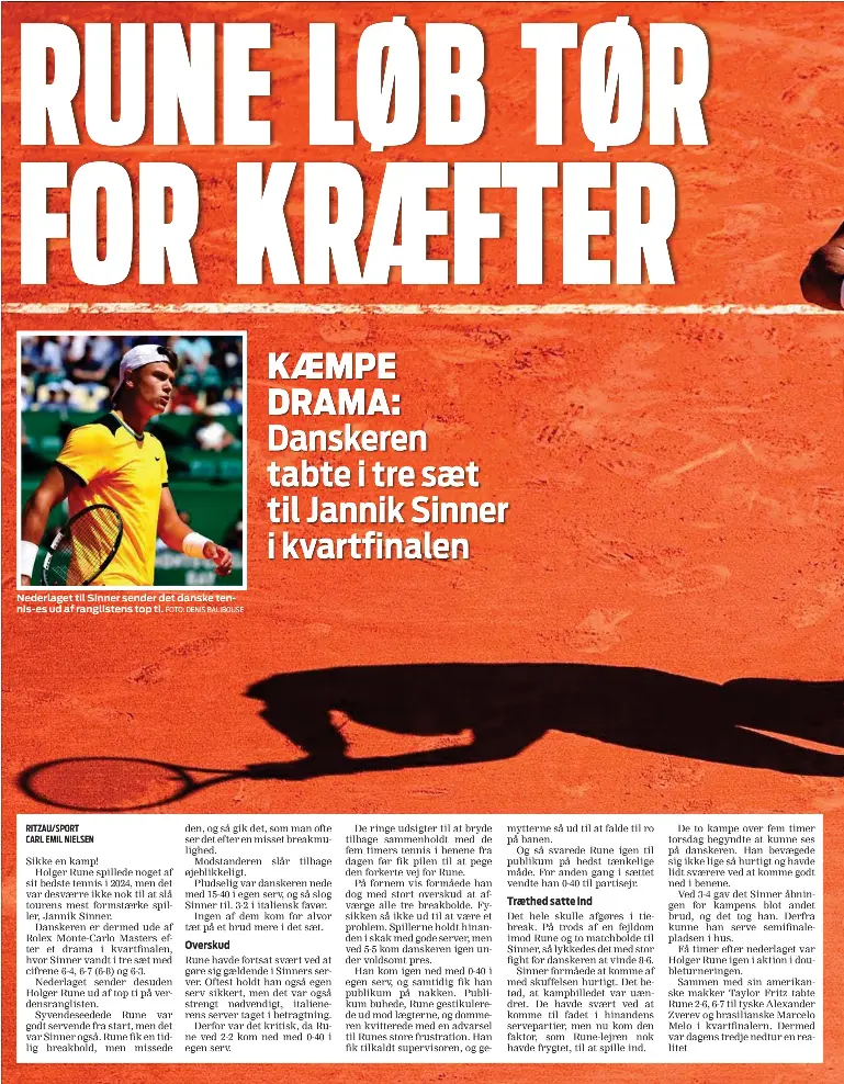 RUNE LØB TØR FOR KRÆFTER - PressReader