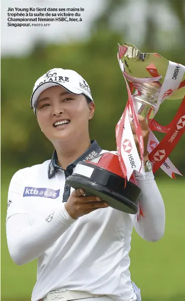 Jin Young Ko triomphe à Singapour - PressReader