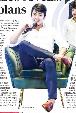 David Licauco reveals marriage plans - PressReader
