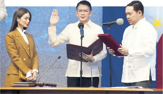 Migz out, Chiz in as Senate chief - PressReader