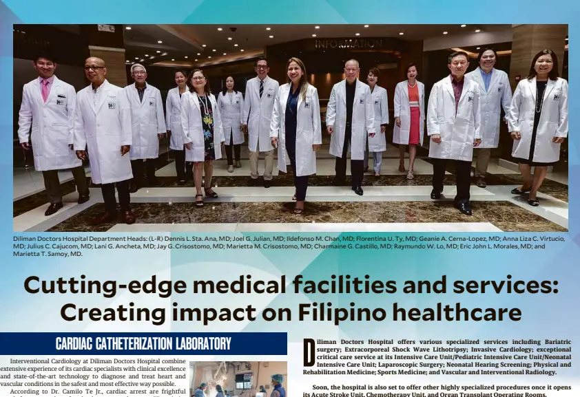 Cutting-edge medical facilities and services: Creating impact on ...