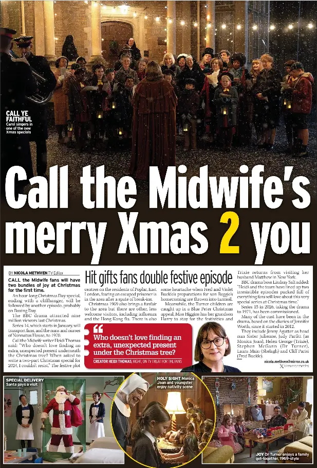 Call the Midwife’s merry Xmas 2 you - PressReader