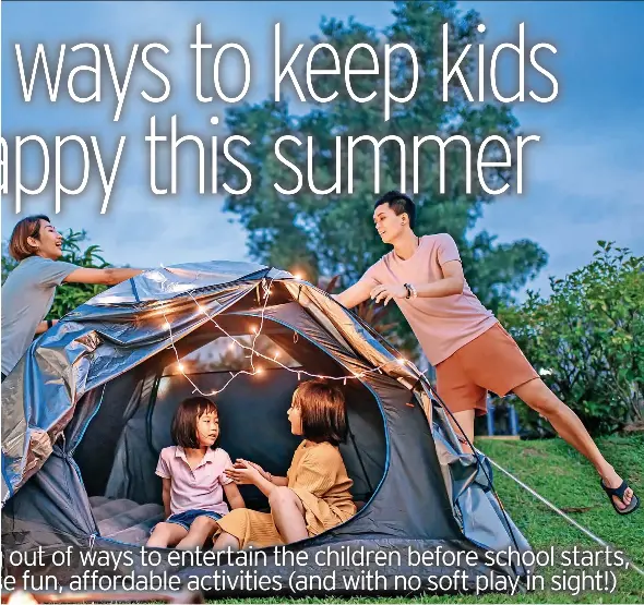 Ways to keep kids appy this summer - PressReader