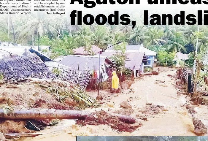 Agaton unleashes floods, landslides - PressReader
