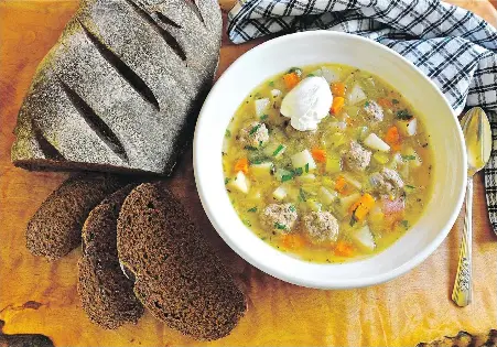 Memories dished up with meatball soup >Eric Akis, - PressReader