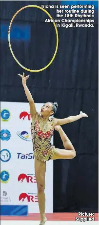 Tricha returns with medals for team and country - PressReader