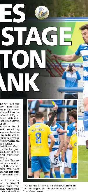 REF TAKES CENTRE STAGE AS MORTON FIRE BLANK - PressReader