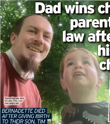 Dad wins change to parental leave law after losing his wife in childbirth - PressReader