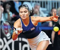 Raducanu ‘goes big’ to brush aside Garcia and put GB level with France - PressReader