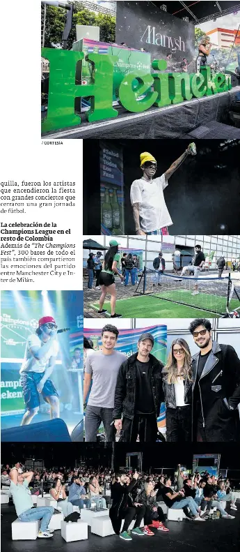HEINEKEN PRENDIÓ LA FIESTA EN COLOMBIA CON “THE CHAMPIONS FEST” - PressReader
