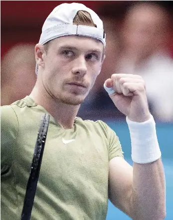 Denis Shapovalov passe en finale au tournoi de Vienne - PressReader