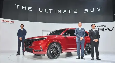 New Honda CR-V is spacious, stylish - PressReader