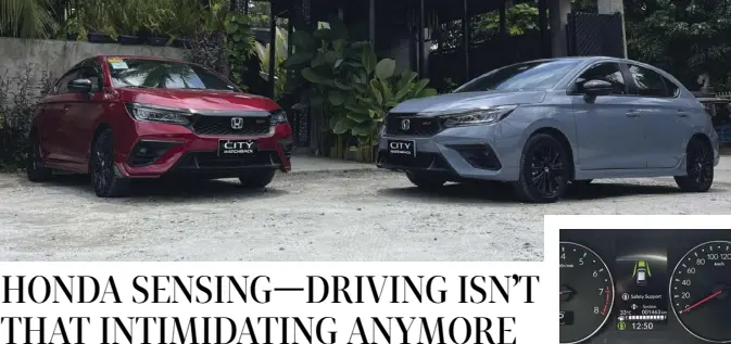 HONDA SENSING—DRIVING ISN’T THAT INTIMIDATI­NG ANYMORE - PressReader