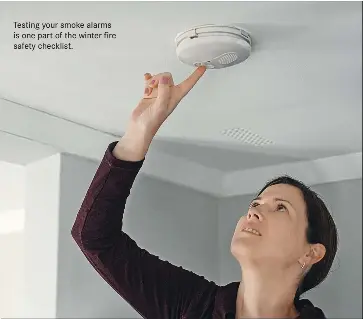 Be fire safe this winter - PressReader