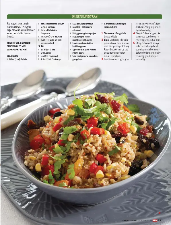 SPESERY BRUIN RYSSLAAI - PressReader