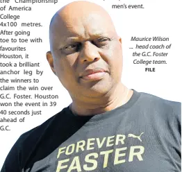 G.C. Foster shine at Penn Relays - PressReader