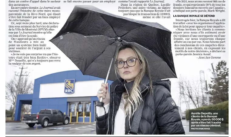 Pas surprise de voir que plusieurs se sont fait avoir comme elle - PressReader