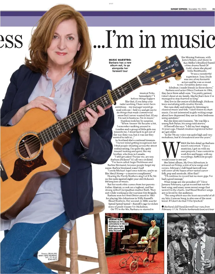 ...I’m in music - PressReader