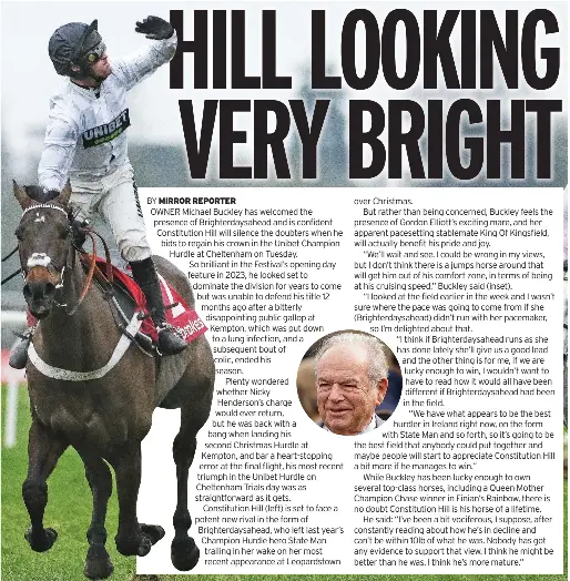 HILL LOOKING VERY BRIGHT - PressReader