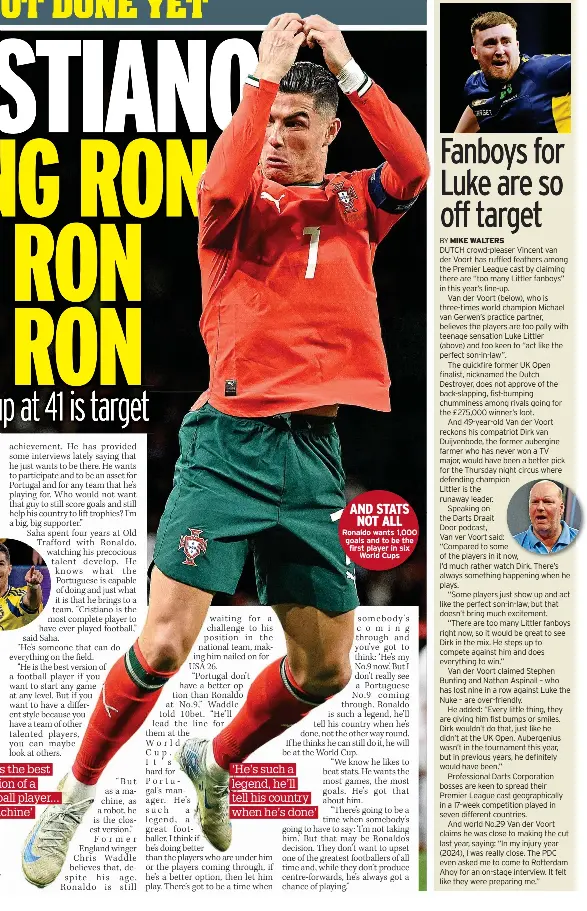 CRISTIANO GOING RON AND RON AND RON - PressReader