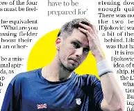 Djokovic tells British fans to ‘shut up’ after crushing team’s hopes - PressReader