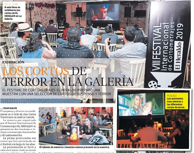 Los cortos de terror en La galería - PressReader