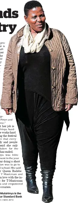 Woman who commands entertainm­ent industry - PressReader