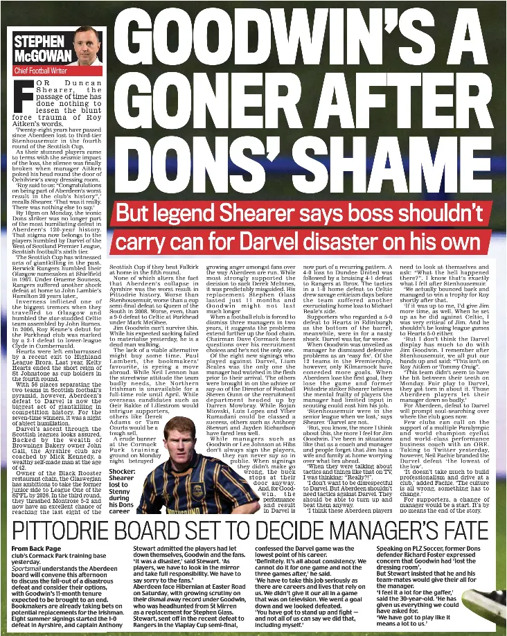 GOODWIN’S A GONER AFTER DONS’ SHAME - PressReader