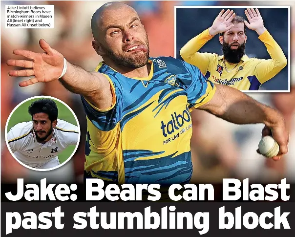 Jake: Bears can Blast past stumbling block - PressReader
