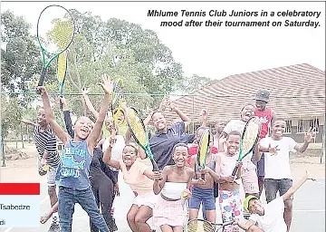 Siphiwosam­i Mhlume tennis champ - PressReader
