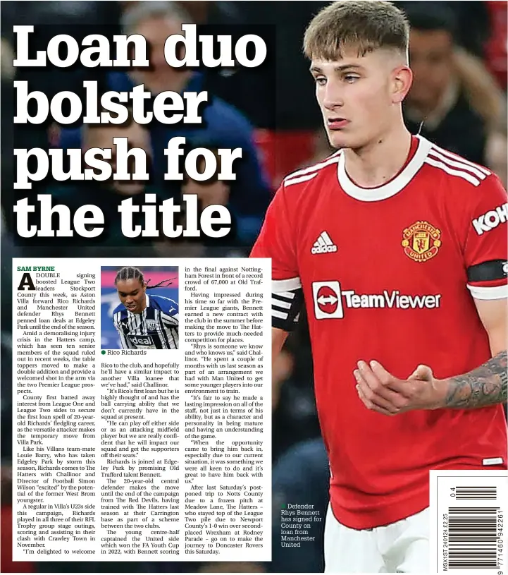 Loan duo bolster push for the title - PressReader