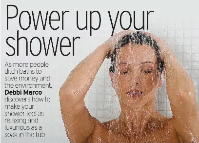 Power up your shower - PressReader