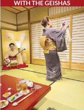 GETTING DOWN WITH THE GEISHAS - PressReader