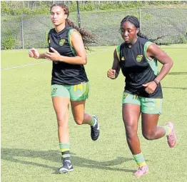 Young Reggae Girlz kick off campaign against Guyana - PressReader