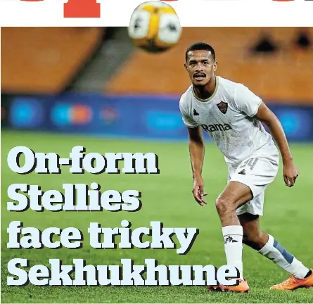 On-form Stellies face tricky Sekhukhune - PressReader
