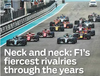 Neck and neck: F1’s fiercest rivalries through the years - PressReader