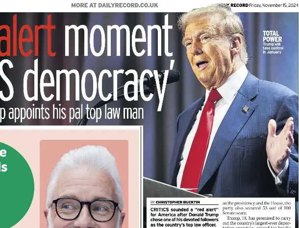 ‘Red alert moment for US democracy’ - PressReader