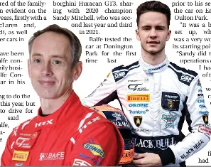 Balfe joins Barwell team ahead of his British GT championsh­ip campaign ...