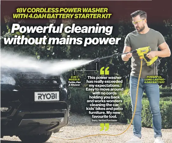 Powerful cleaning without mains power - PressReader