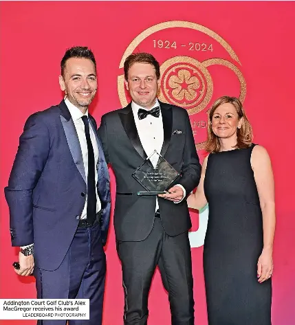 MacGregor secures a coach of the year award - PressReader