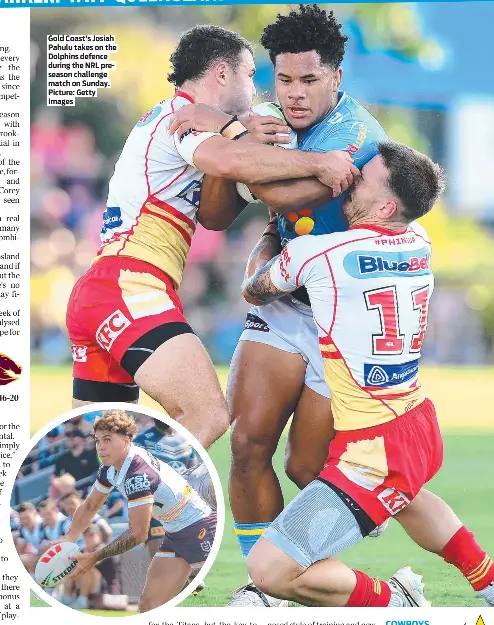 PaRkeR: Why QueeNsLaNd teams caN sWeeP NRL fiNaLs iN 2024 - PressReader